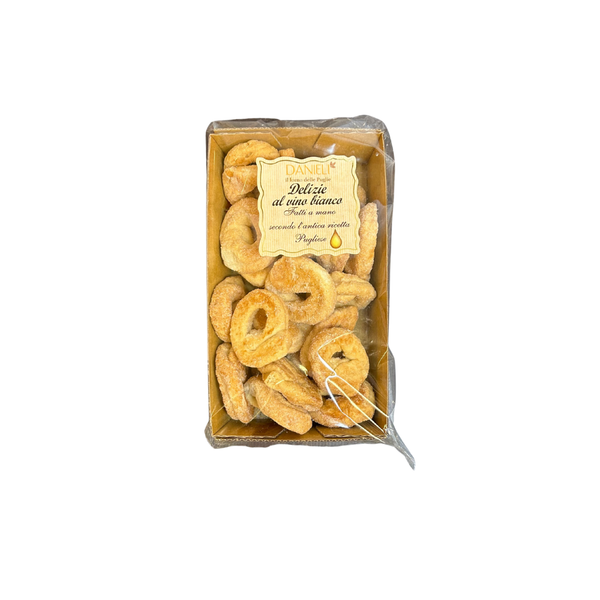 Danieli Delizie al Vino Bianco - Taralli Cookies with White Wine – Olio2go